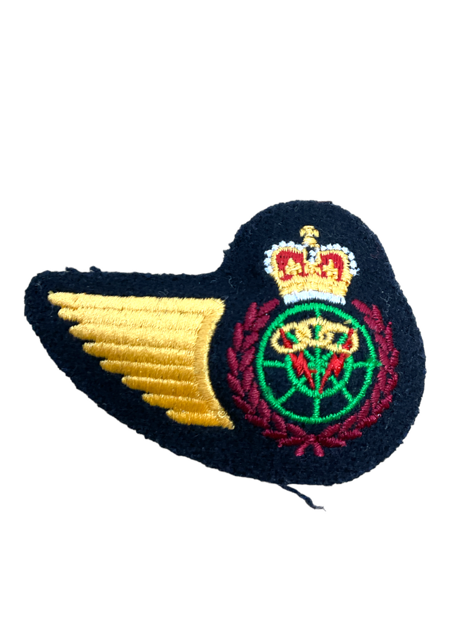 Canadian Forces RCAF Trade Half Wing Air Defense Tech Patch Canadian Forces RCAF Trade Half Wing Air Defense Tech Patch